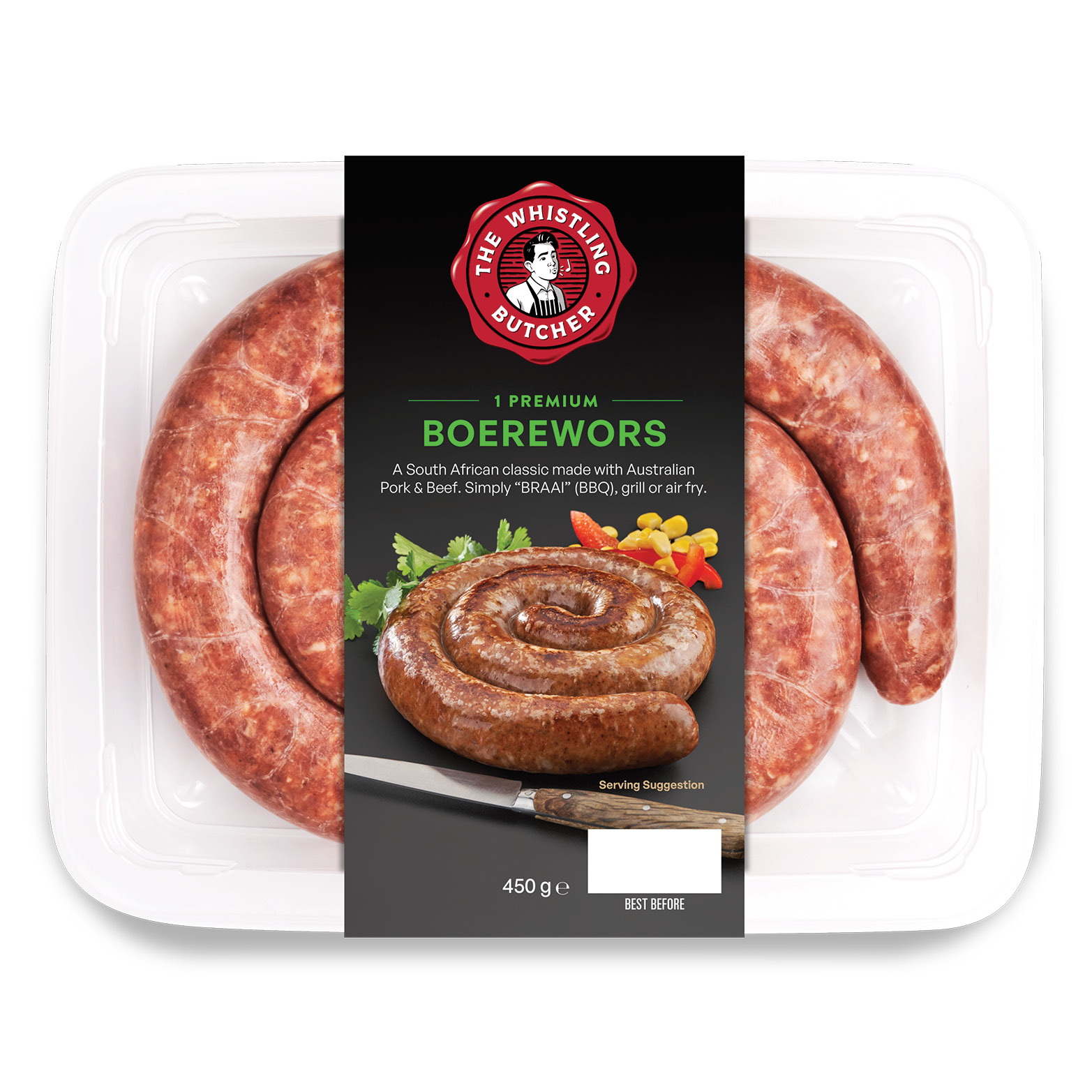 The Whistling Butcher – Butcher Quality Sausages